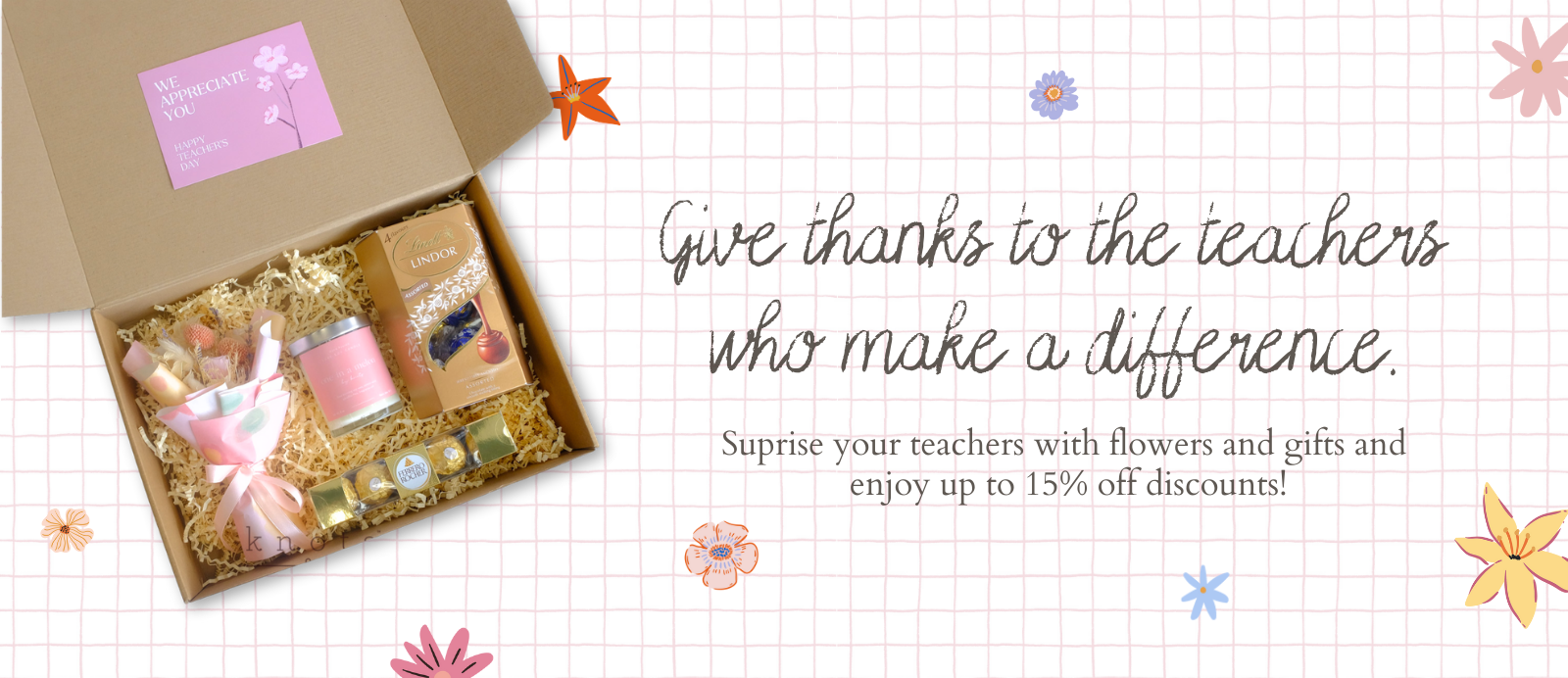 Teacher's Day | Knots Flowers and More