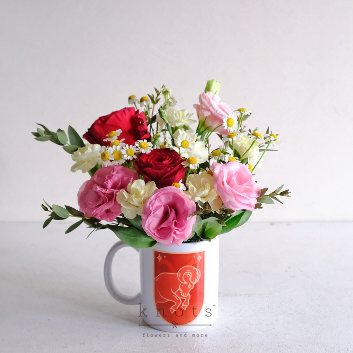 Ram’s Radiance (Red Roses Arrangement) | Knots.ph