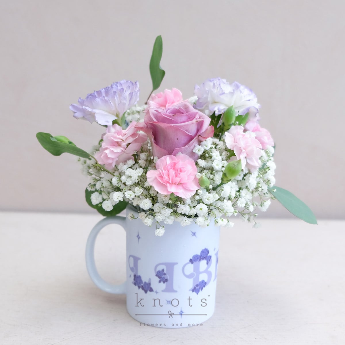 Sweet Libra (Rose Cup Arrangement) | Knots.ph