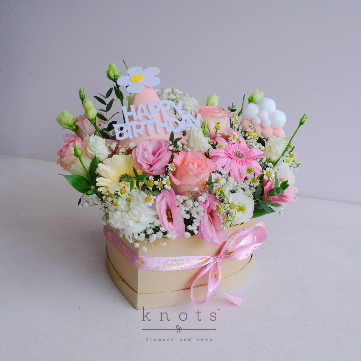 Funtastic Day (Mixed Flowers Birthday Arrangement) | Knots.ph