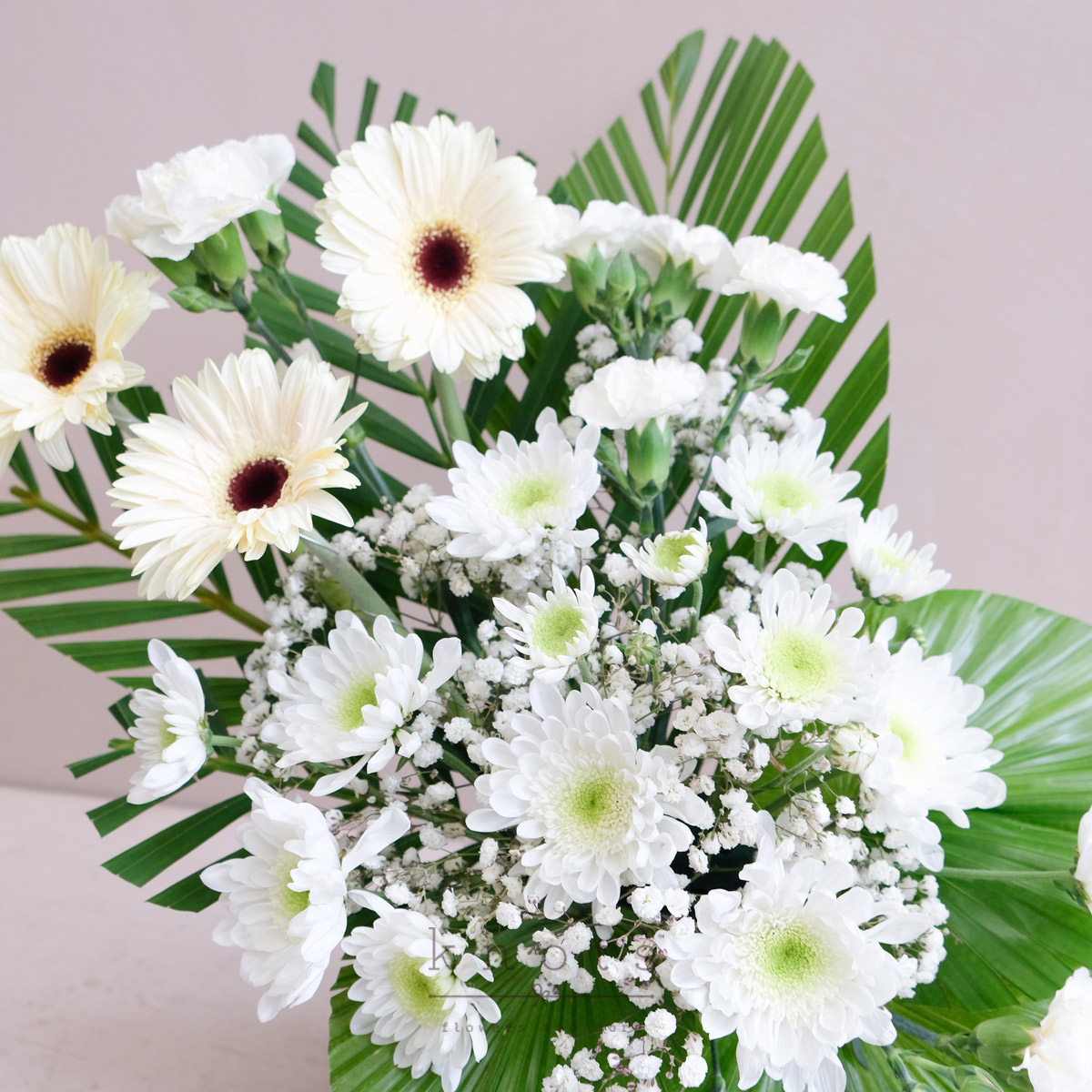 Sentimental Solace (Sympathy Flower Arrangement) | Knots.ph