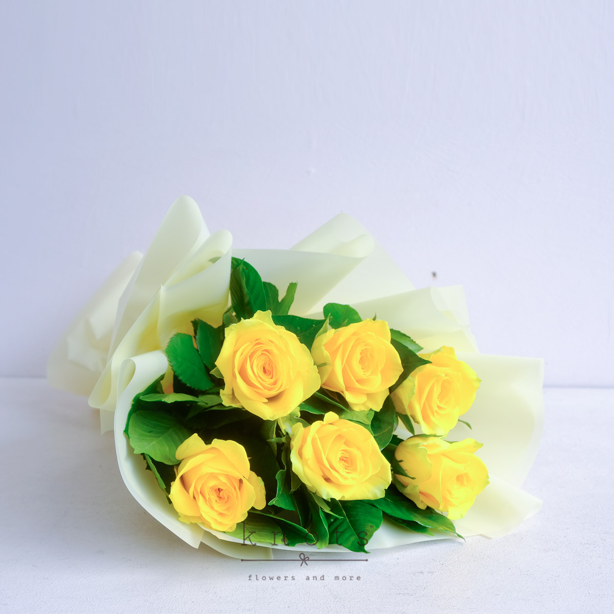 Brightly Blooming (Yellow Roses Bouquet) | Knots.ph