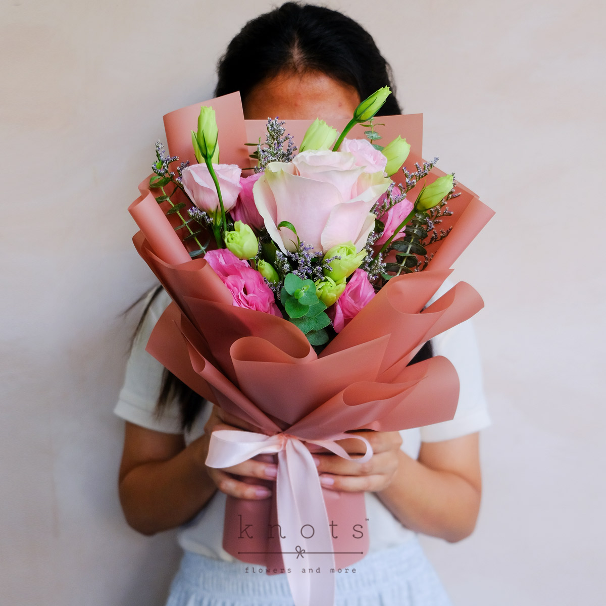 Lovely Pink (Pink Ecuadorian Rose Bouquet) | Knots.ph