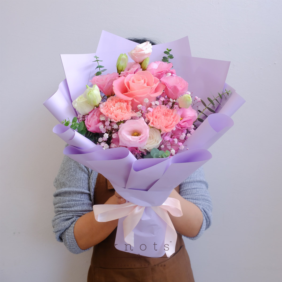 Sonata (Pink Ecuadorian Rose Bouquet) | Knots.ph