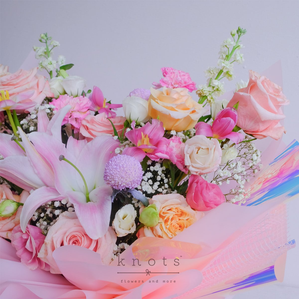 Enchanted Love (Mixed Flowers Bouquet Arrangement) | Knots.ph