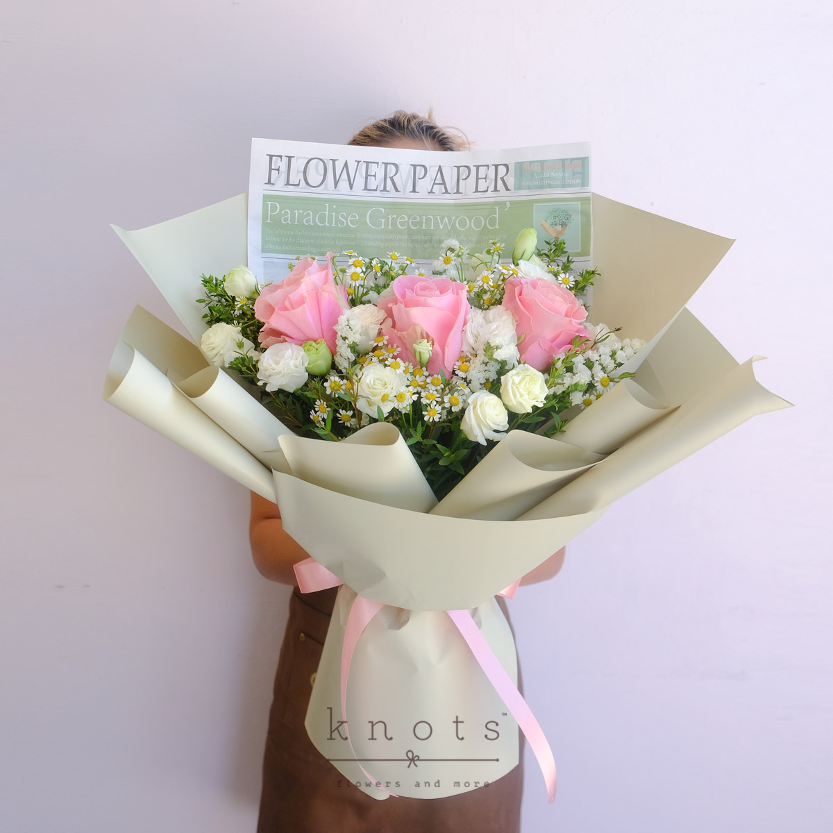 Forever Yours (Pink Ecuadorian Rose Bouquet) | Knots.ph