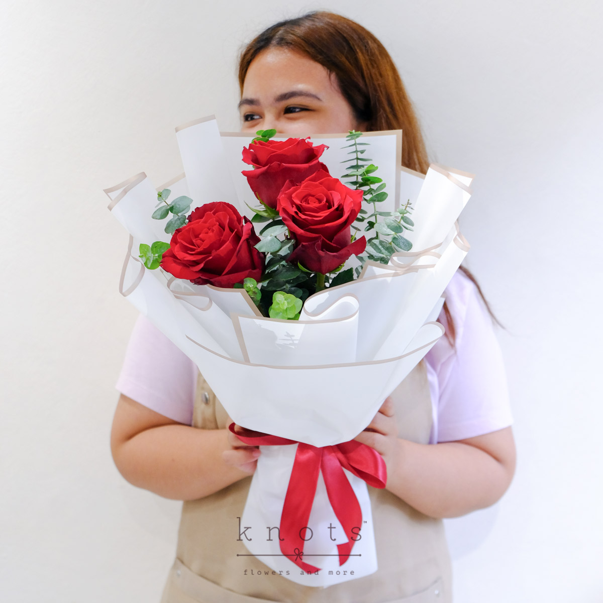 Timeless Romance (Red Ecuadorian Roses Bouquet) | Knots.ph