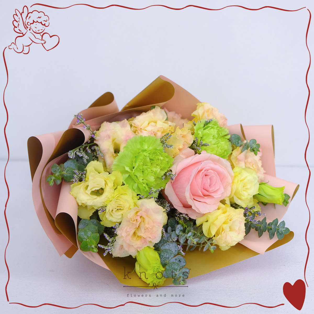 Dreamy Days (Pink Ecuadorian Rose Bouquet) | Knots.ph