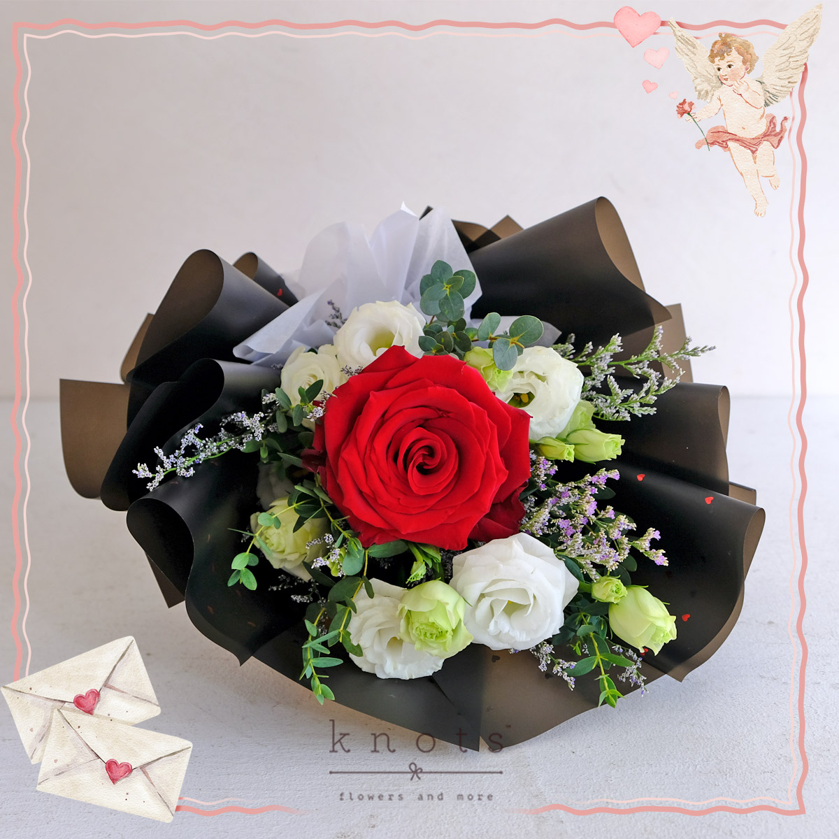 Pure Passion (Red Ecuadorian Rose Bouquet) | Knots.ph