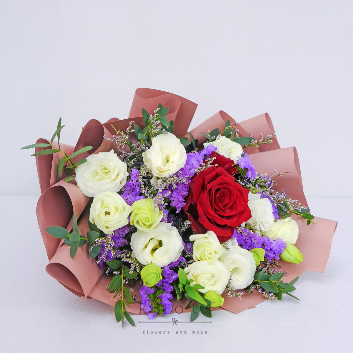 Cherub’s Kiss (Red Ecuadorian Rose Bouquet) | Knots.ph