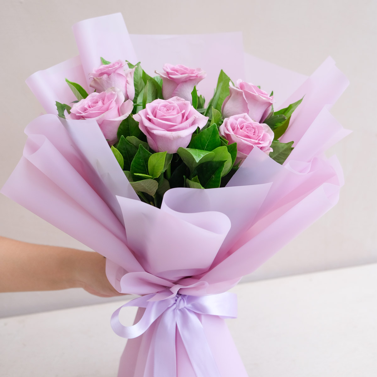 Magnificent Mauve (Purple Roses Bouquet) | Knots.ph