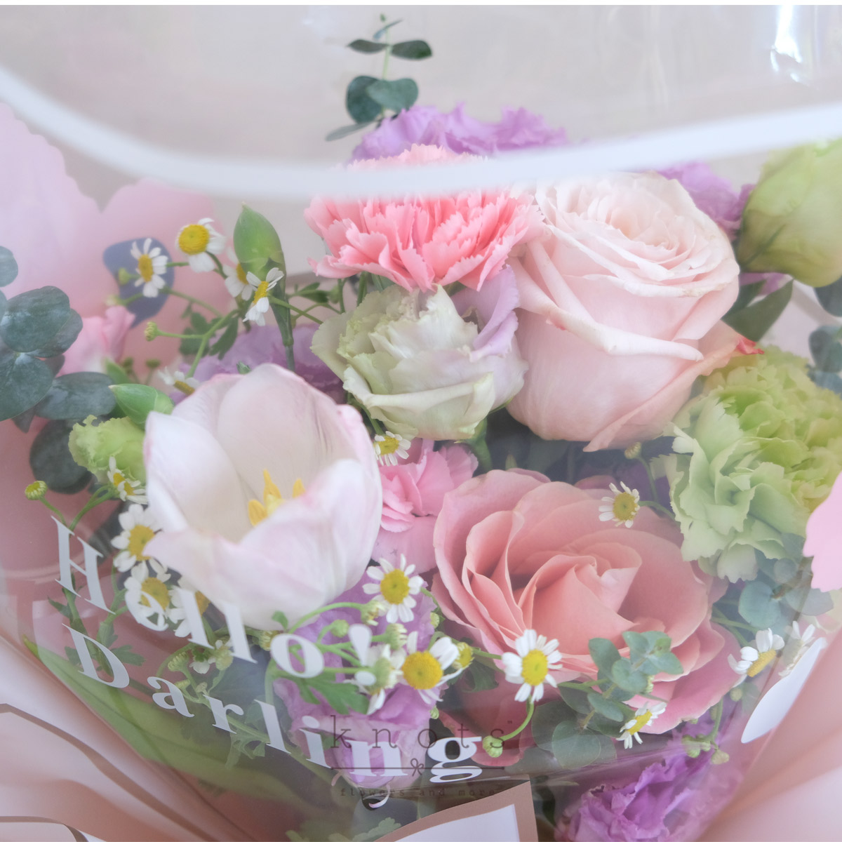 Blushing Beauty (Pink Mixed Flowers Bouquet) | Knots.ph