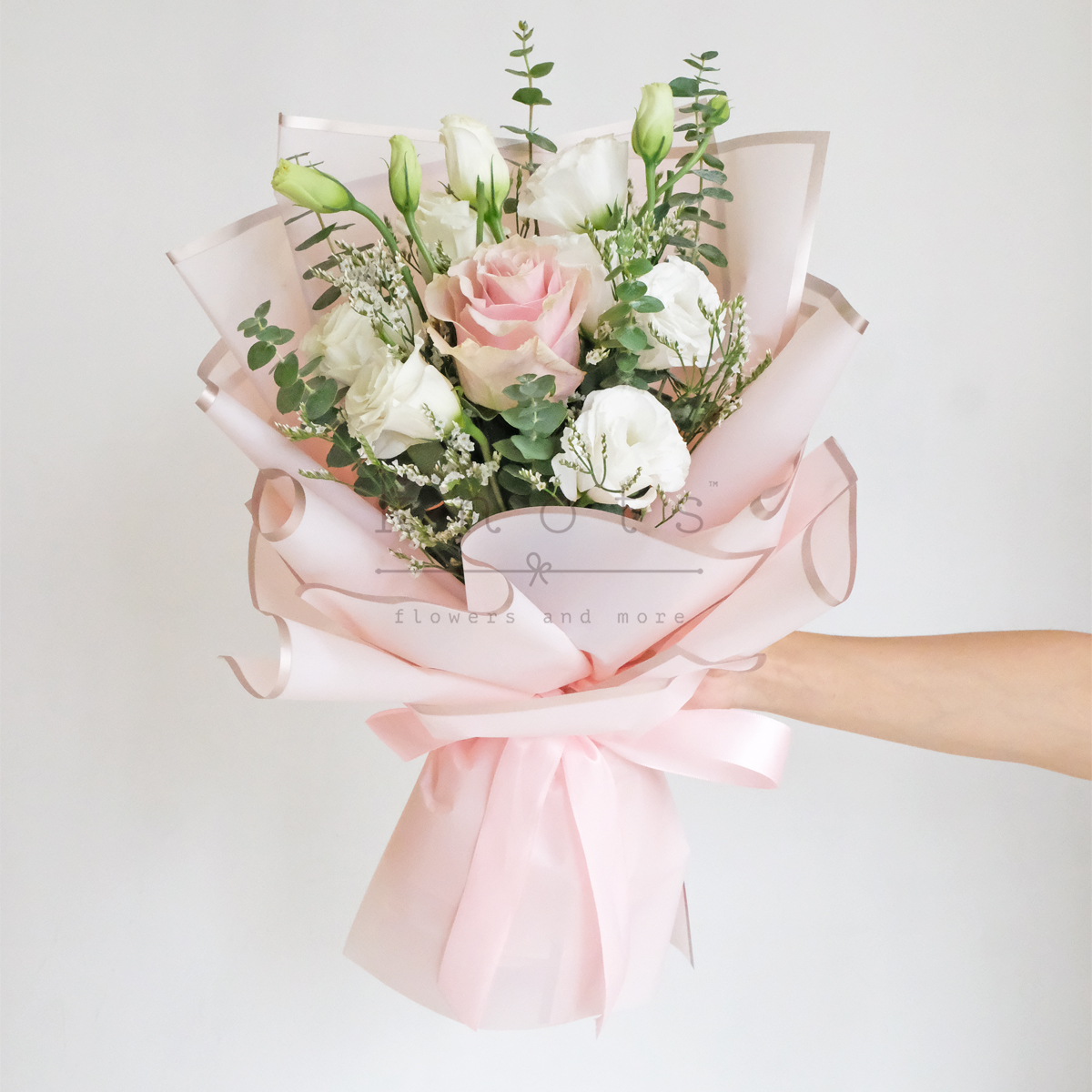 Perfectly You (Pink Ecuadorian Rose Bouquet) | Xpressflower.com