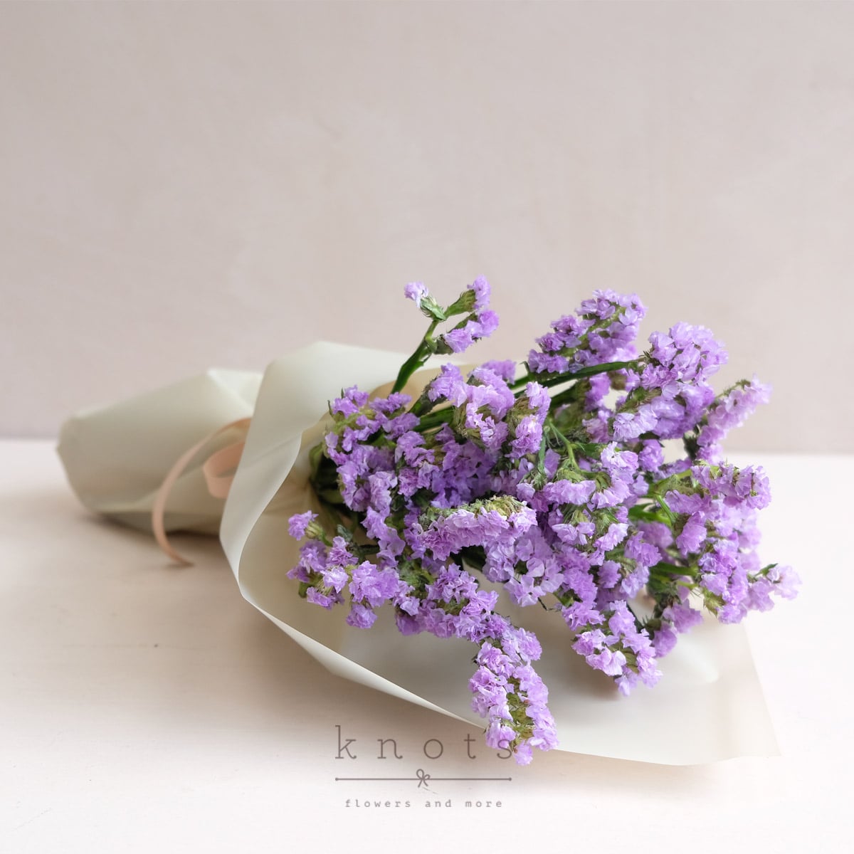 Joyful (Statice Bouquet) | Knots.ph